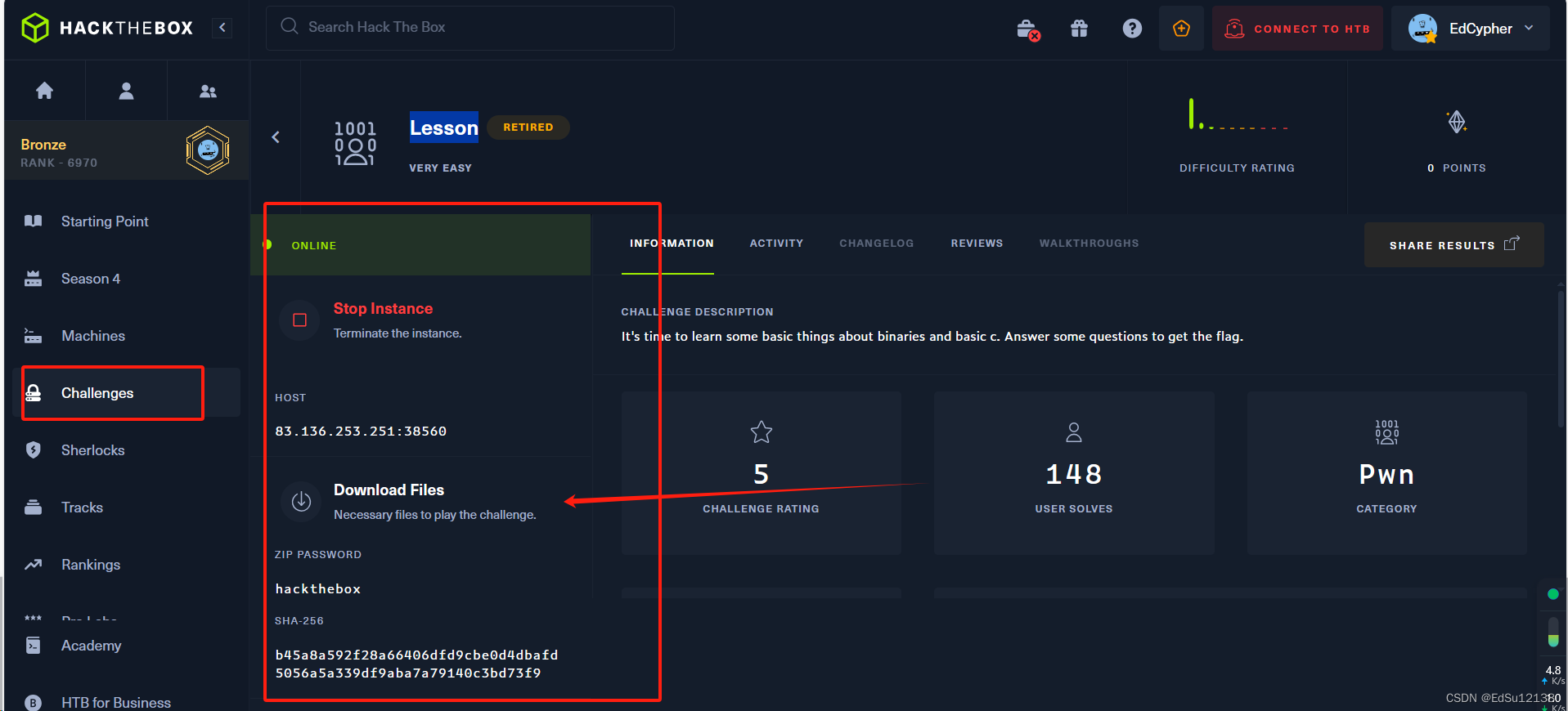 Hackthebox Lesson Csdn博客 