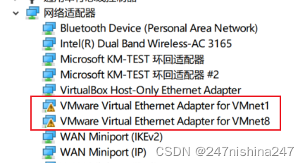 win11系统中VMnet1和VMnet8不显示的解决方案(最新)_windows11找不到vmnet8-CSDN博客