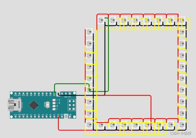 Arduino的基于WS2812的呼吸灯带_ws2812 呼吸灯-CSDN博客