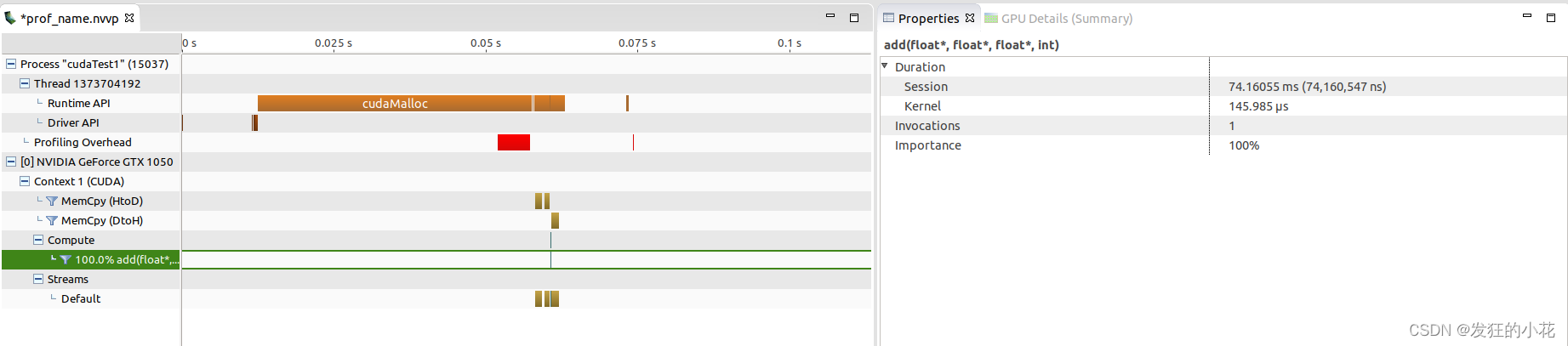 CUDA Profiling的安装配置使用（nvvp nvprof nsight）-CSDN博客