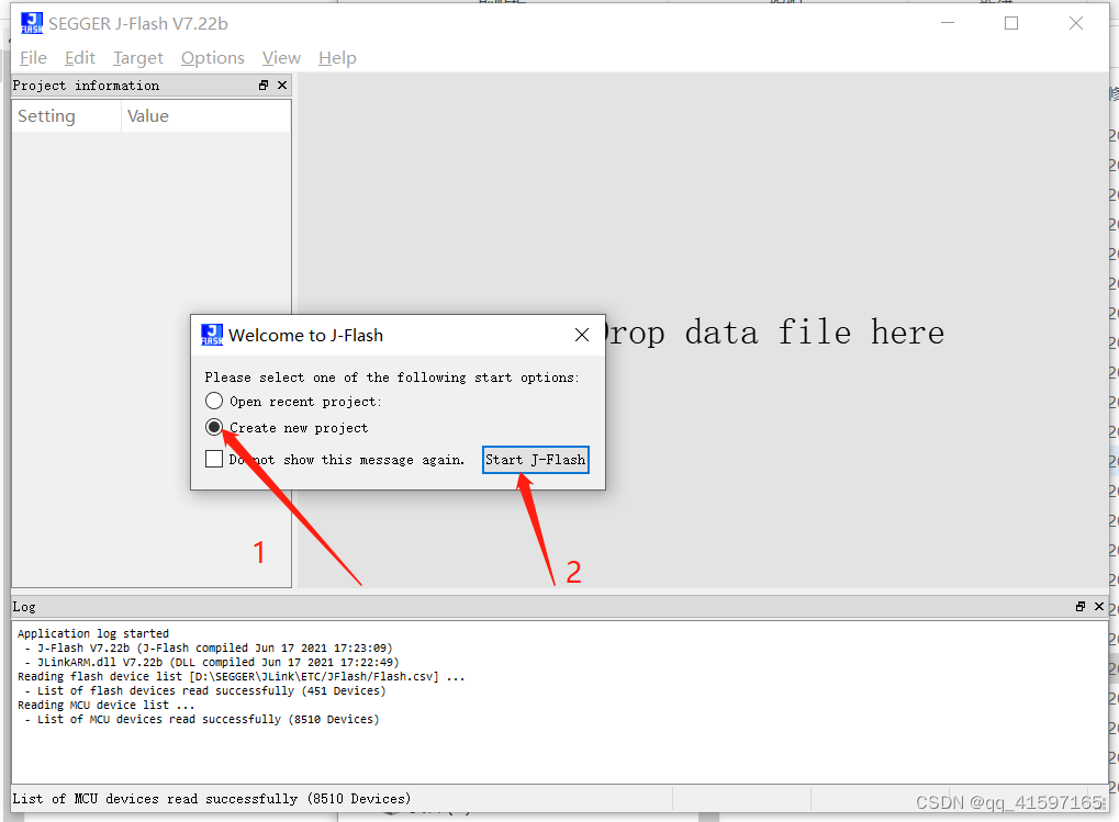 MCU通过Jflash烧录MCU程序_怎么通过jflash烧完程序能运行-CSDN博客