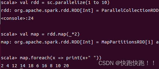 在spark shell中完成RDD基本操作_如何使用spark shell执行一个简单的spark操作(如计算两个rdd的和)-CSDN博客