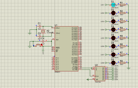 74HC164(移位寄存器)_u74hc164g 移位寄存器-CSDN博客