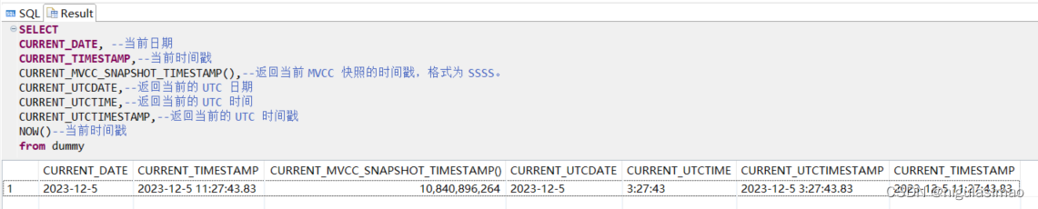 SAP HANA函数汇总（1）——时间函数_hana 日期函数-CSDN博客