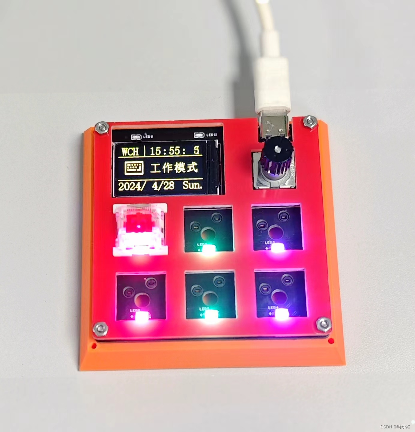 CH32X035 多功能RGB键盘-CSDN博客