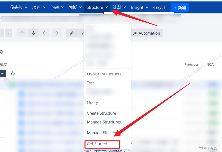 JIRA Structure使用-CSDN博客
