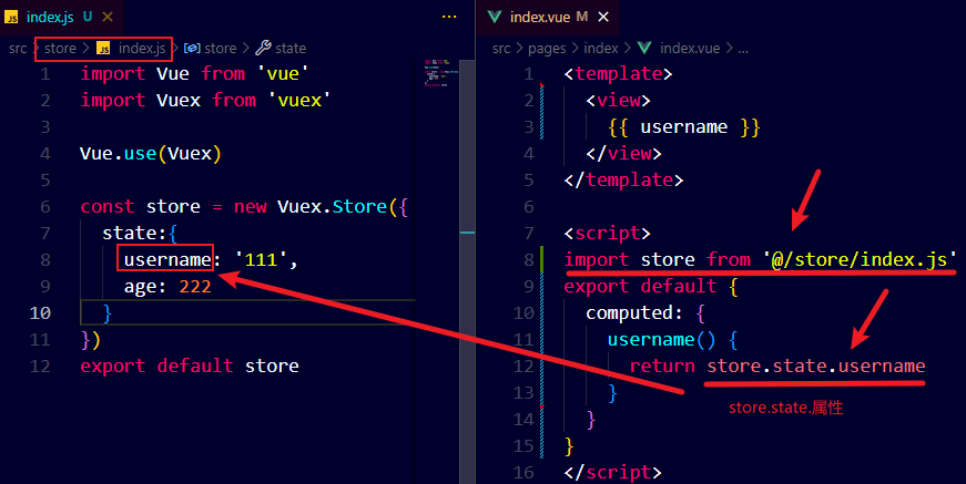 uni-app中使用vuex_uniapp小程序中如何调用mutation-CSDN博客