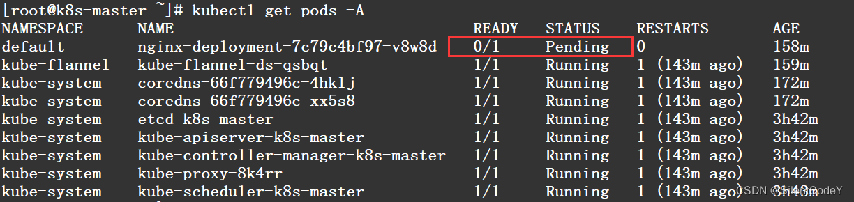 Pod无法调度到可用的节点上（K8s）_1 preemption is not helpful for scheduling-CSDN博客
