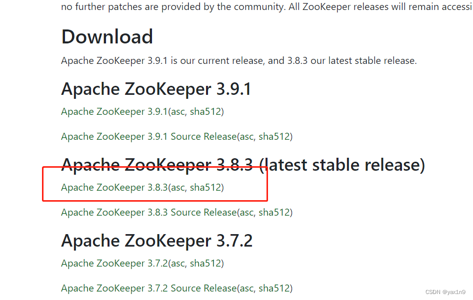 centos7部署zookeeper3.8.3（单机、集群）_部署单台zk-CSDN博客