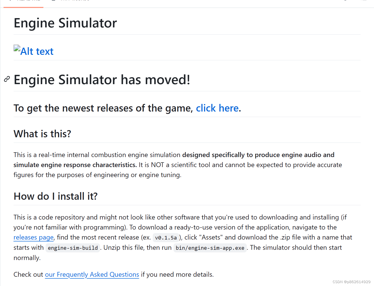Github开源项目engine-sim（引擎模拟）跑通教程_engine sim-CSDN博客