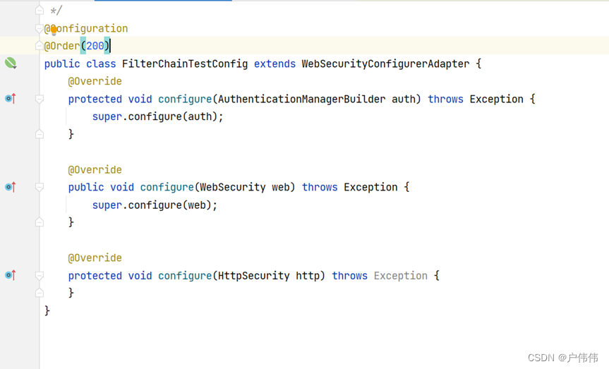 SpringSecurity自定义Filter、自定义FilterChain以及FilterChain的匹配_securityfilterchain-CSDN博客