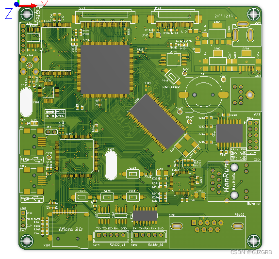 基于STM32F407+XC6SLX9视频采集显示板AD版原理图+PCB文件，AD09设计的工程文件-CSDN博客