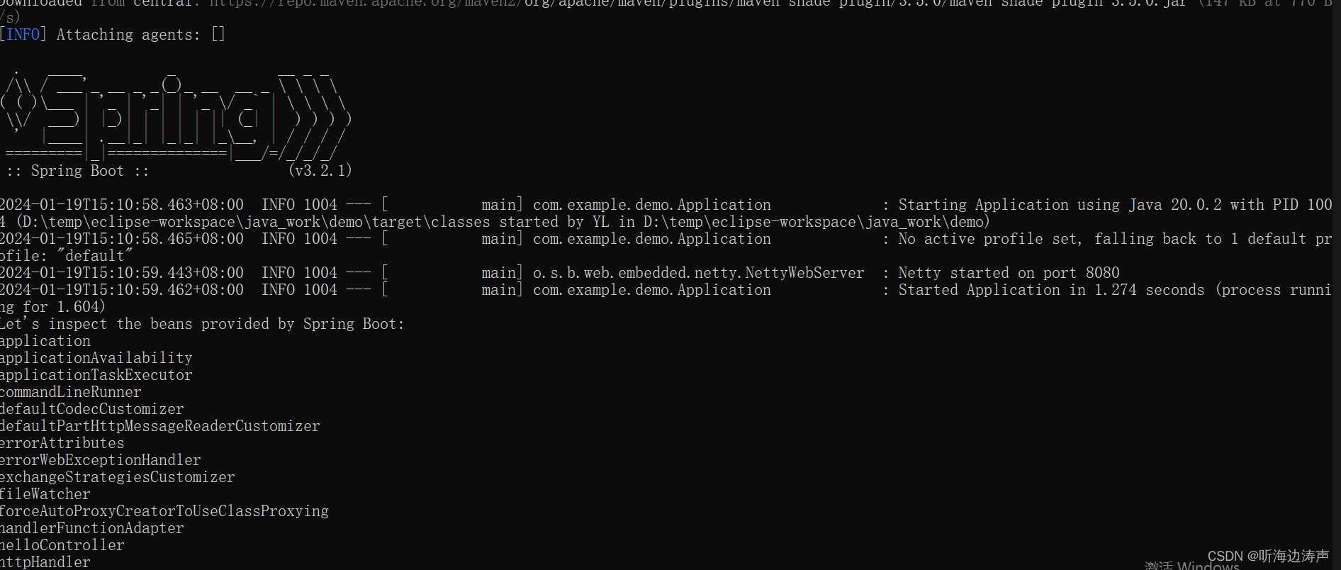执行mvnw spring-boot:run开始没有反应_mvnw没反应-CSDN博客