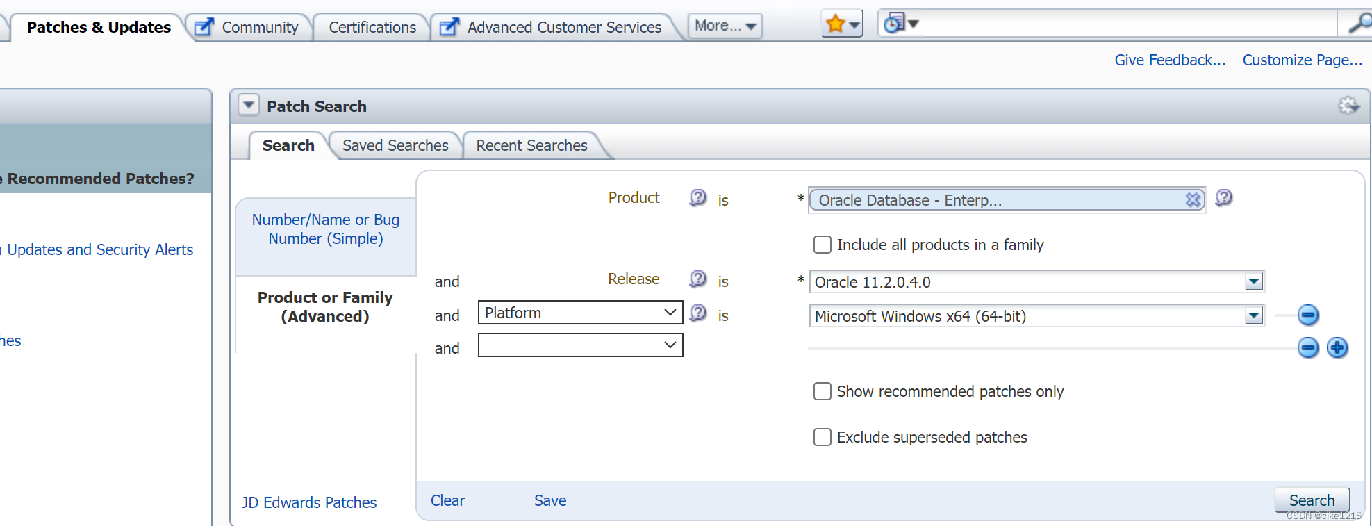 windows上oracle11g安装补丁（patches）_如何下载oracle11补丁包-CSDN博客