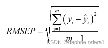 【机器学习】回归算法评估指标全总结(2023最新整理)关键词：MAE、MSE、RMSE、RMSEC、RMSEP、Rc、Rp、R2、RPD(随时补充 源码示例 简单实现)-CSDN博客
