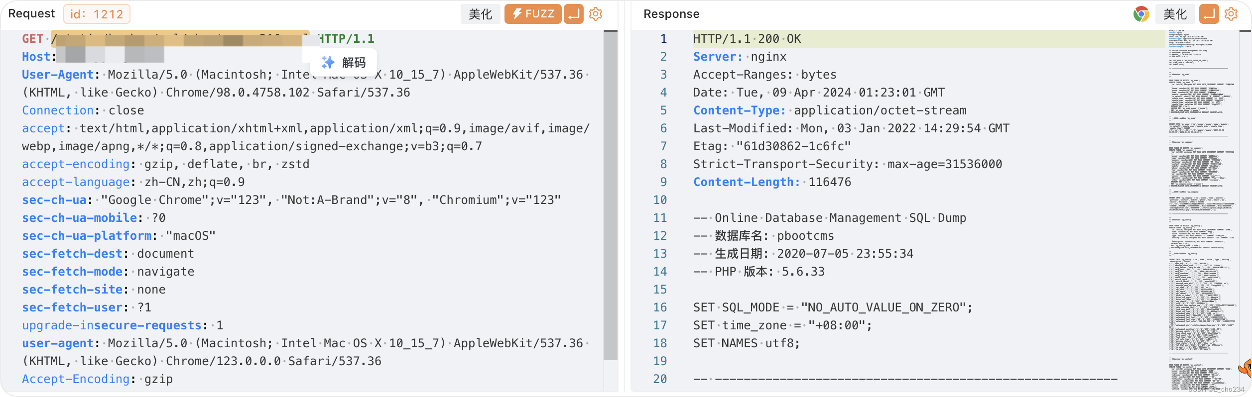 【未公开】PbootCMS 前台 pbootcms_v310.sql 文件泄露_pbootcms sql 漏洞-CSDN博客