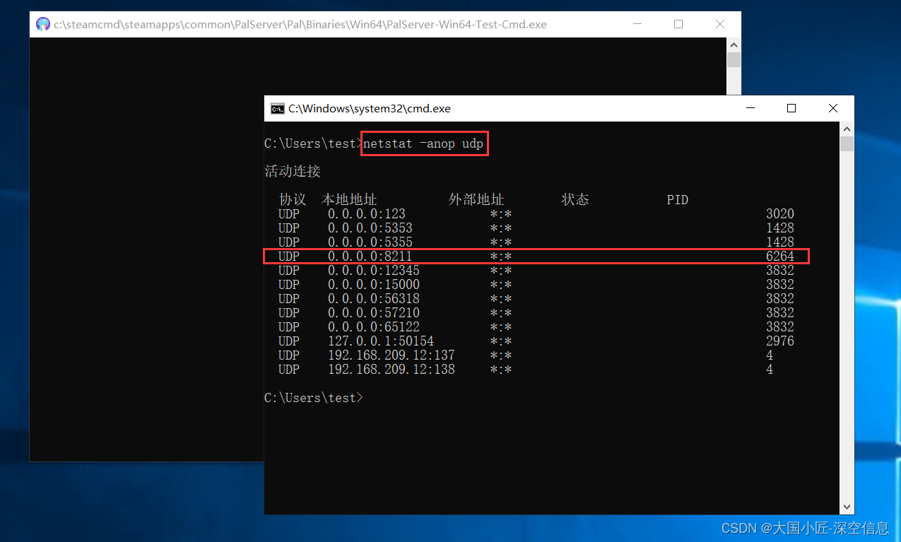 5分钟搭建“幻兽帕鲁”Palworld服务器-Windows版_幻兽帕鲁服务器win10能安装么-CSDN博客