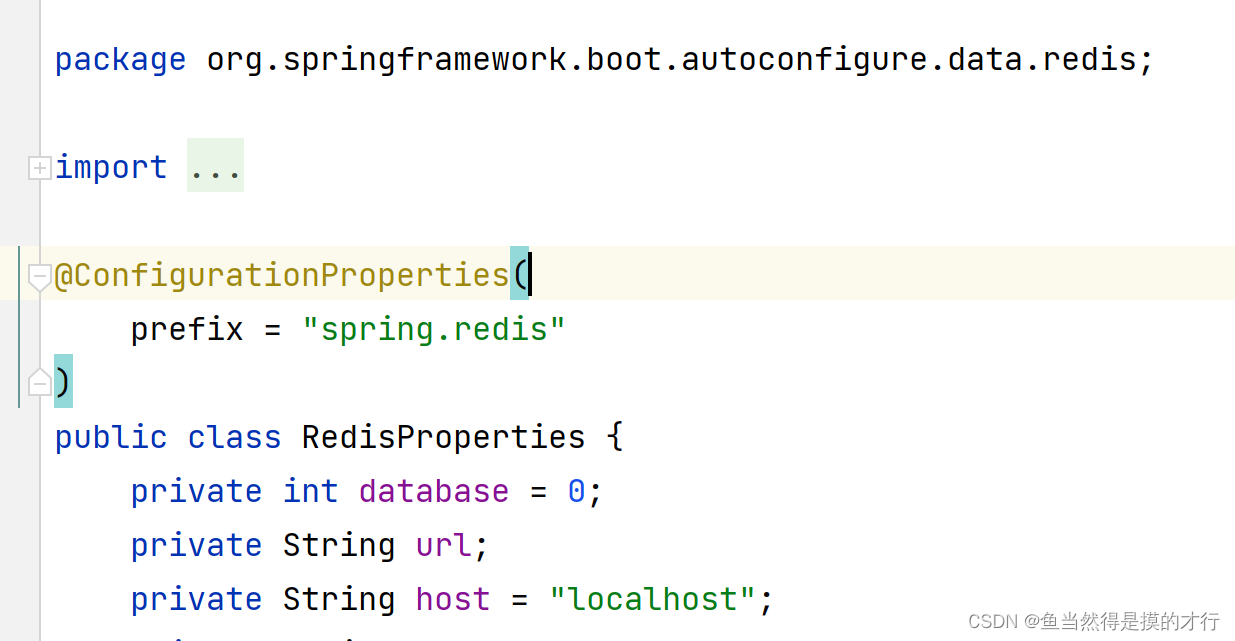Redis等properties配置读取，spring Boot Autoconfigure装配源码分析 Redisproperties Csdn博客