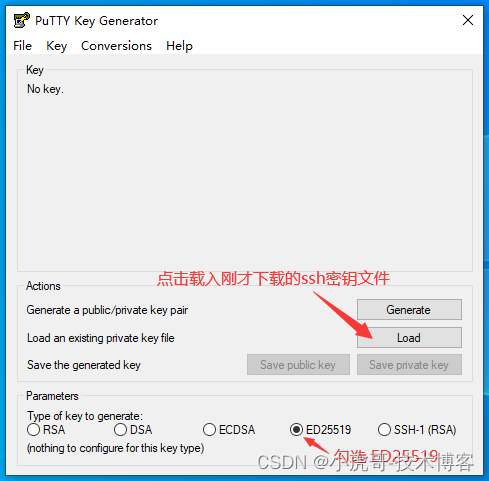 宝塔配置SSH密钥登录，并用FTP和putty远程连接服务器_宝塔远程ssh-CSDN博客