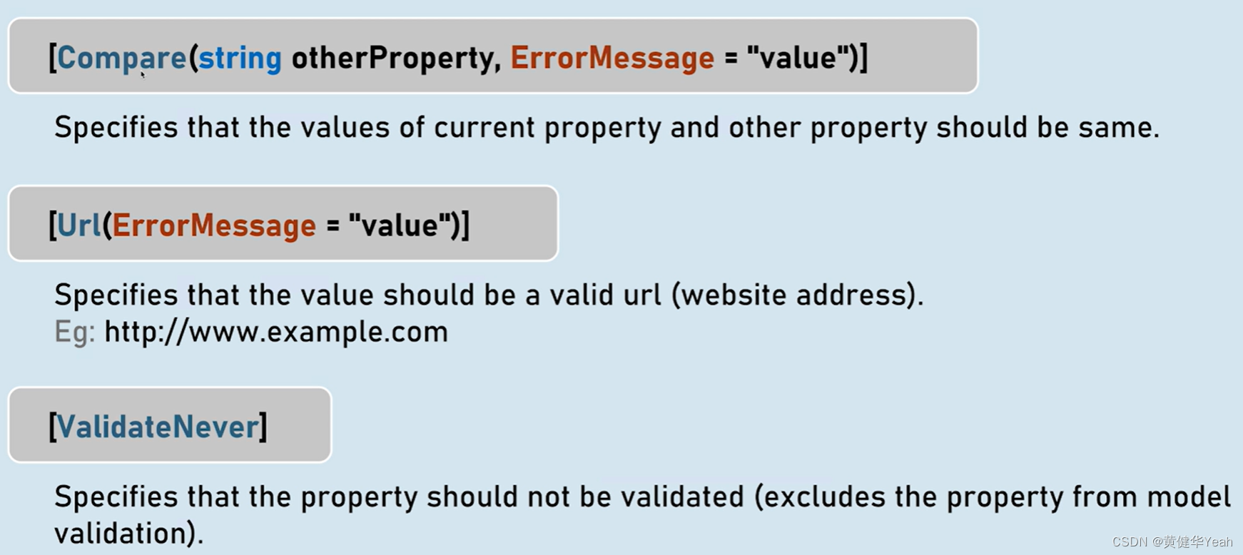 055 模型验证所有DataAnnotations说明02（Validation Attribute）-CSDN博客