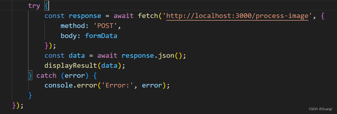 前端错误：Error: TypeError: Failed to fetch at HTMLFormElement.＜anonymous＞-CSDN博客