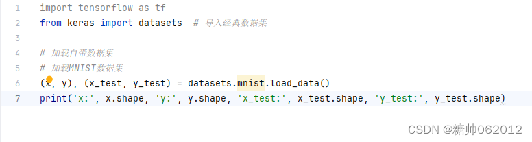 Tensorflow20加载自带数据集mnist报错tensorflowkerasdatasetsmnist Connection 