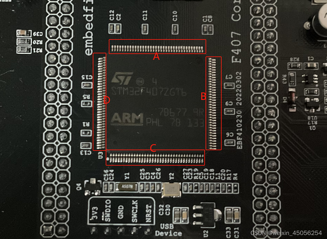 【Stm32-F407】GPIO输出-使用寄存器点亮LED_stm32f407 gpio-CSDN博客