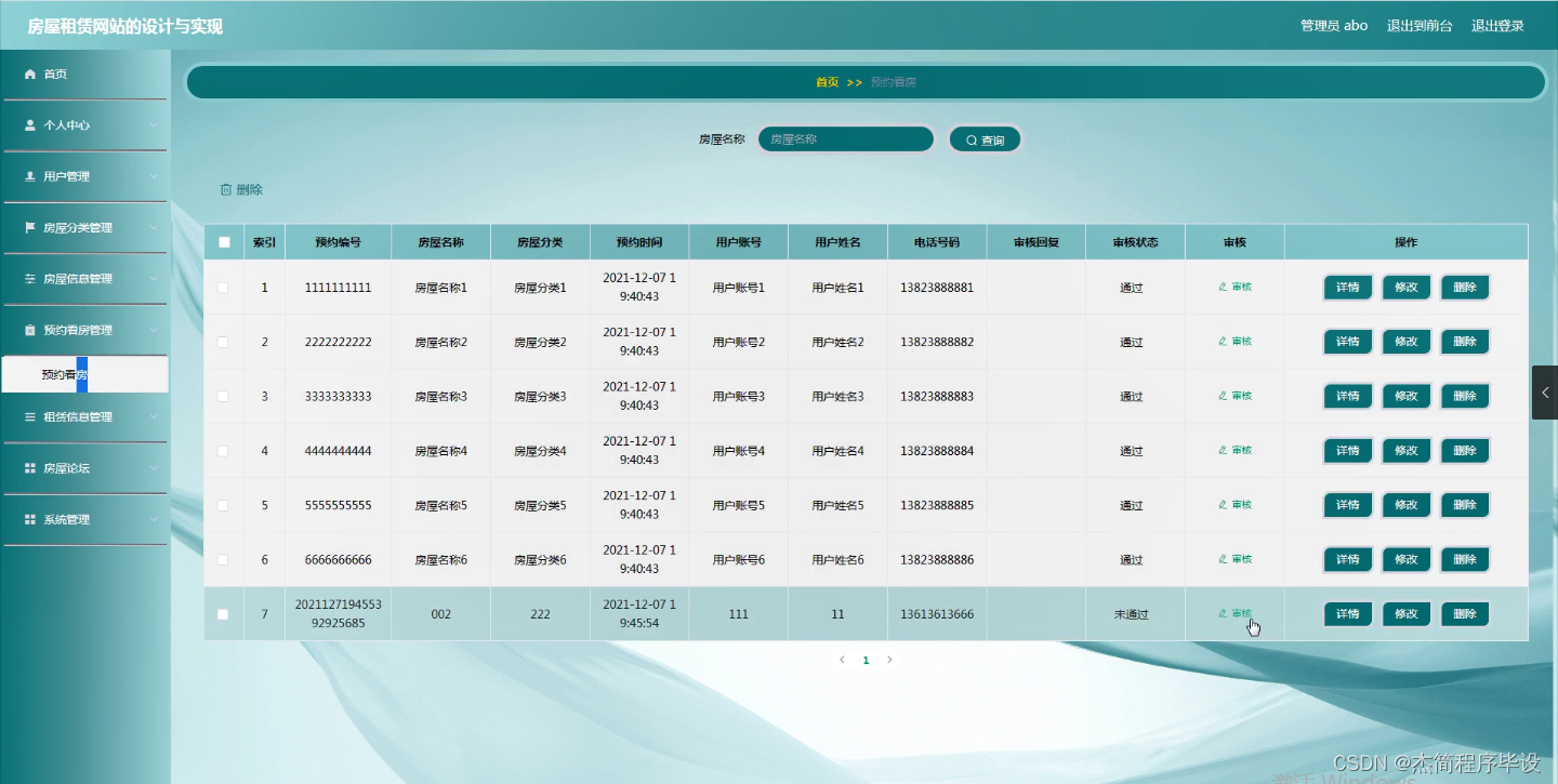 Java计算机毕业设计房屋租赁网站的设计与实现（附源码springboot开题论文部署）租房信息网站源码 Csdn博客