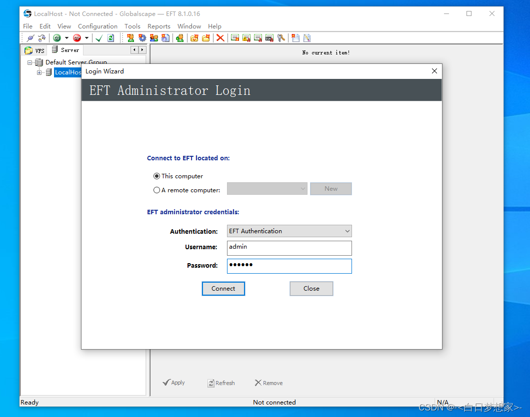 globalscape FTP（一）安装-CSDN博客