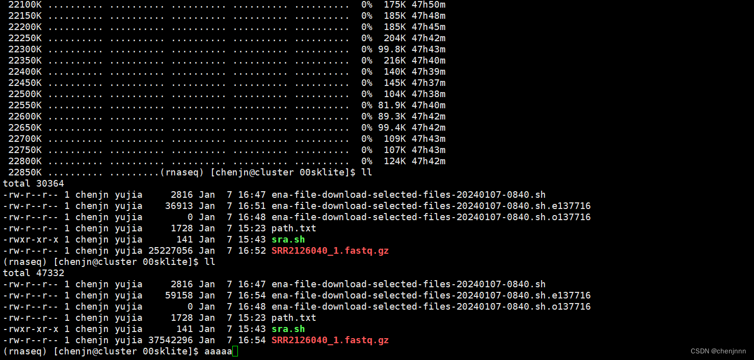 ENA下载FASTQ文件_如何linux多线程下载fastq文件-CSDN博客