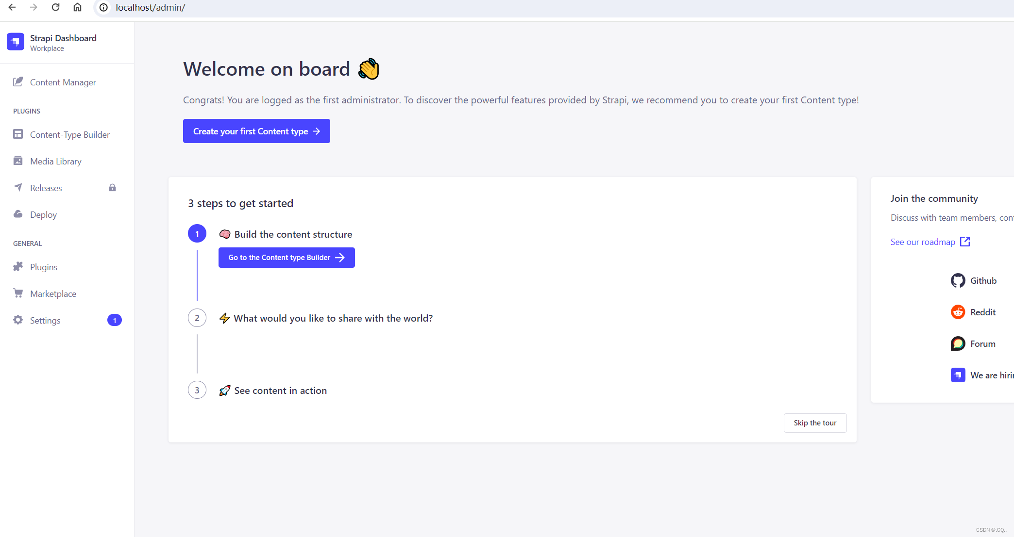 strapi安装教程，并使用nginx部署到本地_strapi 部署-CSDN博客
