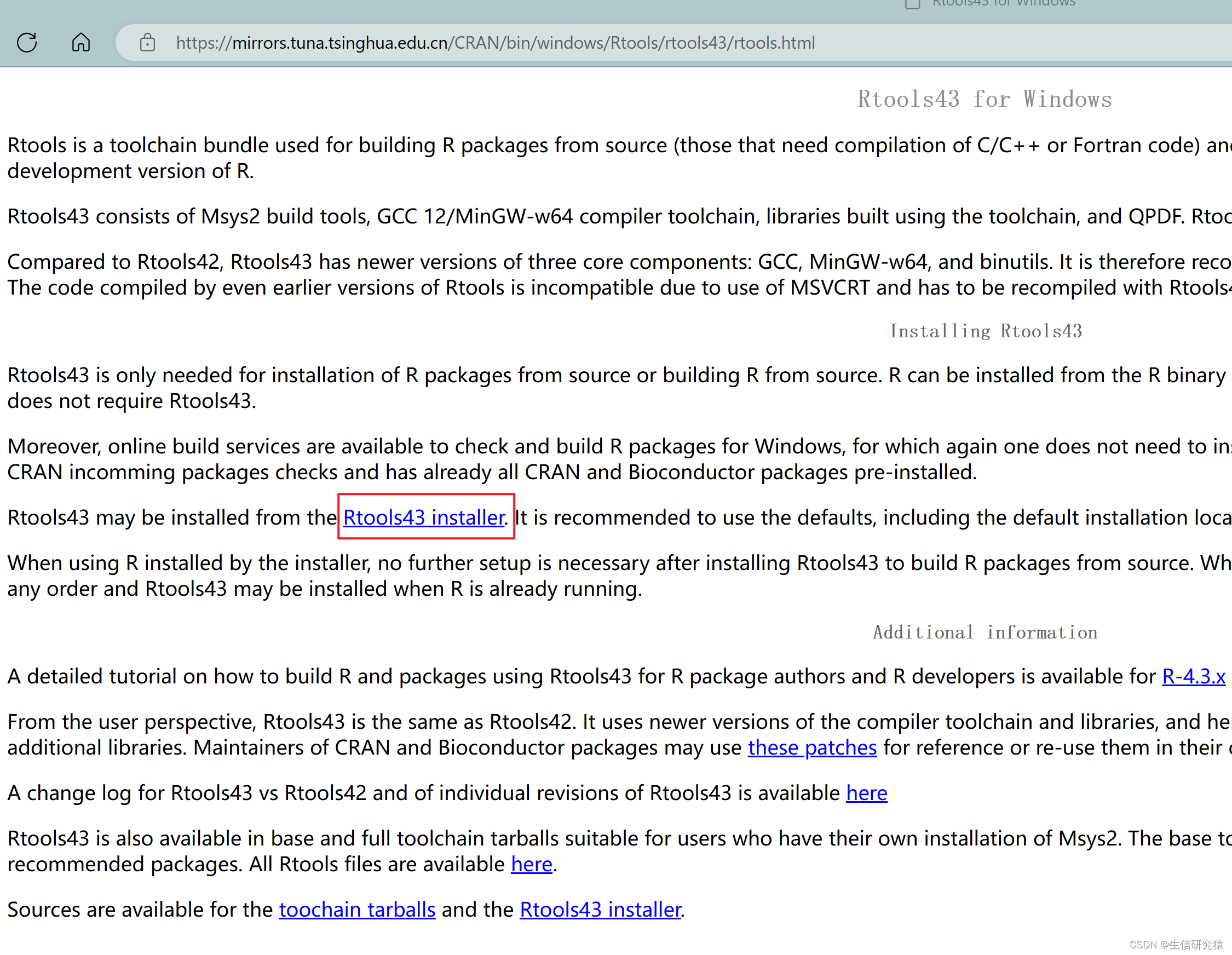 第一章 R软件安装（windows）_r安装 windows-CSDN博客