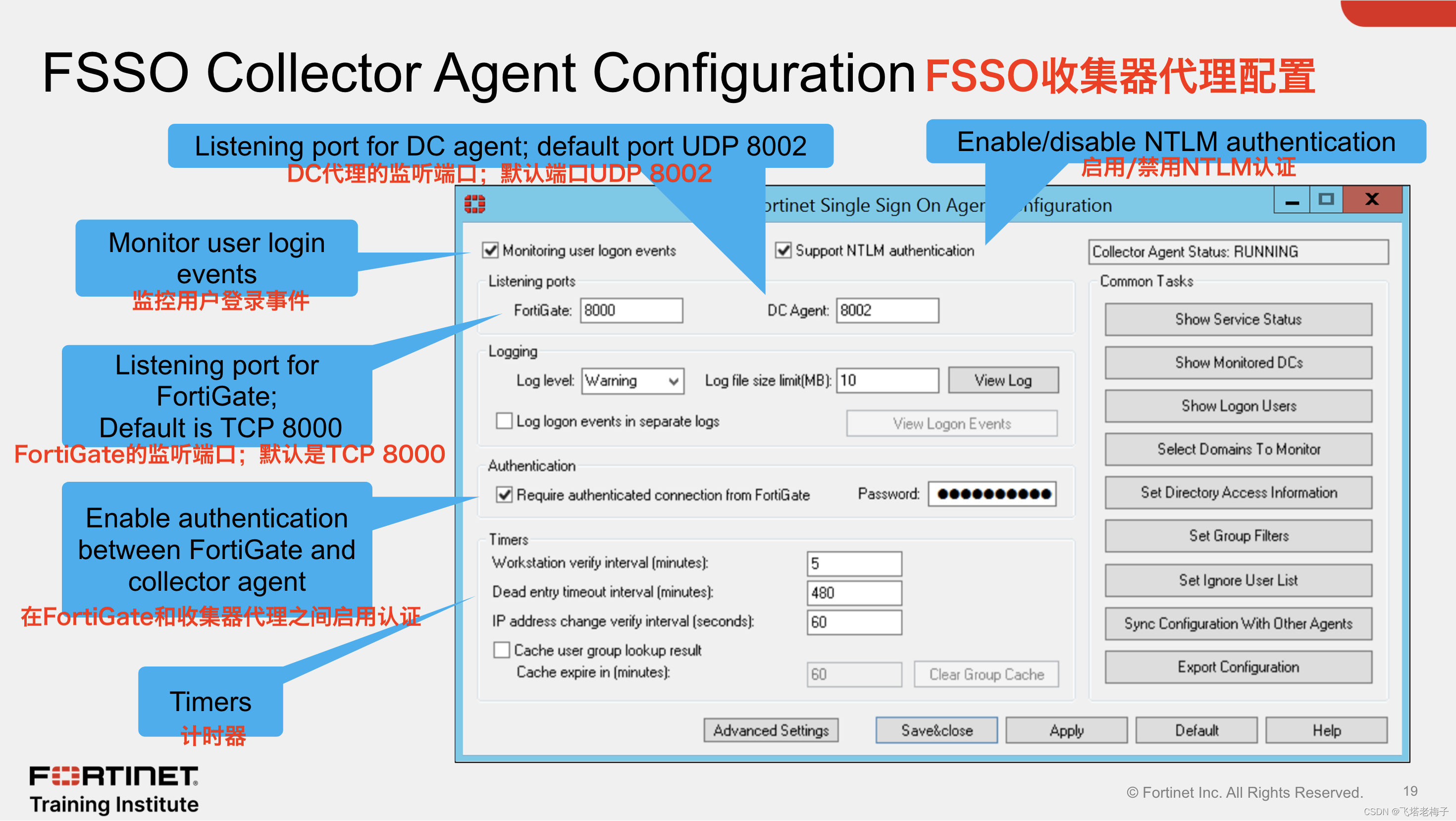 教程篇(7.4) 05. Fortinet单点登录(FSSO) & FortiGate管理员 Fortinet网络安全专家 NSE4-CSDN博客