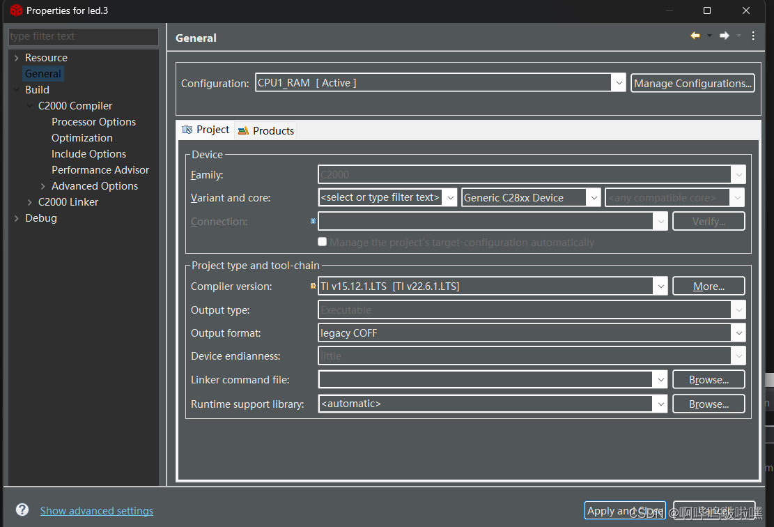 TMS320F28377S如何通过复制空工程创建一个新工程_c2000ware新建工程-CSDN博客