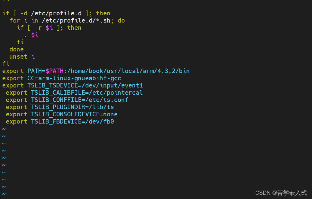 imx6ull/linux应用编程学习(4）使用tslib库_tslib 配置-CSDN博客