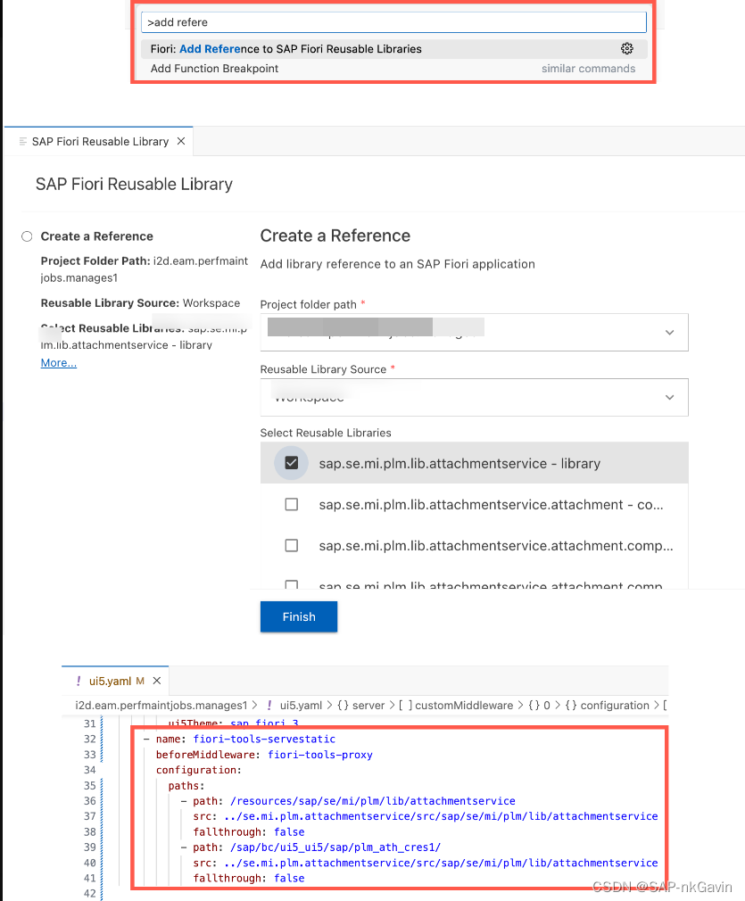 SAP Business Application Studio(BAS)中Mock Server, Layout Editor, Reusable Libraries的使用_sap-fe ...