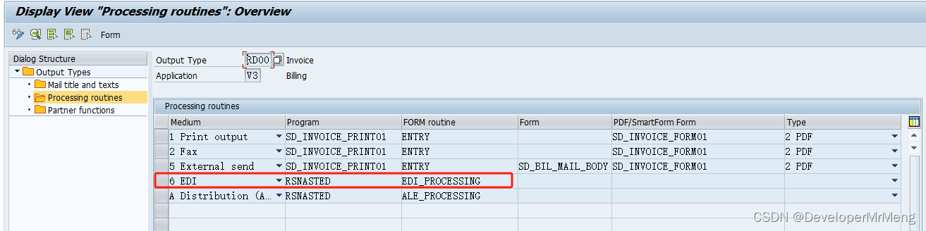 ABAP添加VF02输出类型并重新触发IDOC出站_sap idoc重新触发-CSDN博客