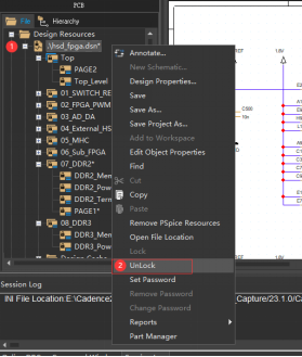 OrCAD X Capture CIS设计小诀窍系列--如何锁定或者加密Capture原理图-CSDN博客