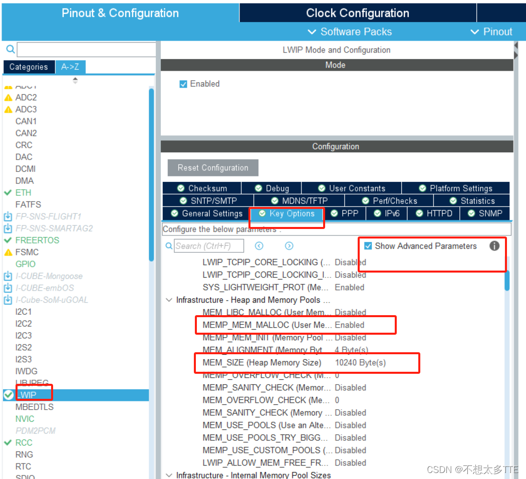 LWIP-STM32F407裸机+FreeRtos配置_freertos+lwip-CSDN博客