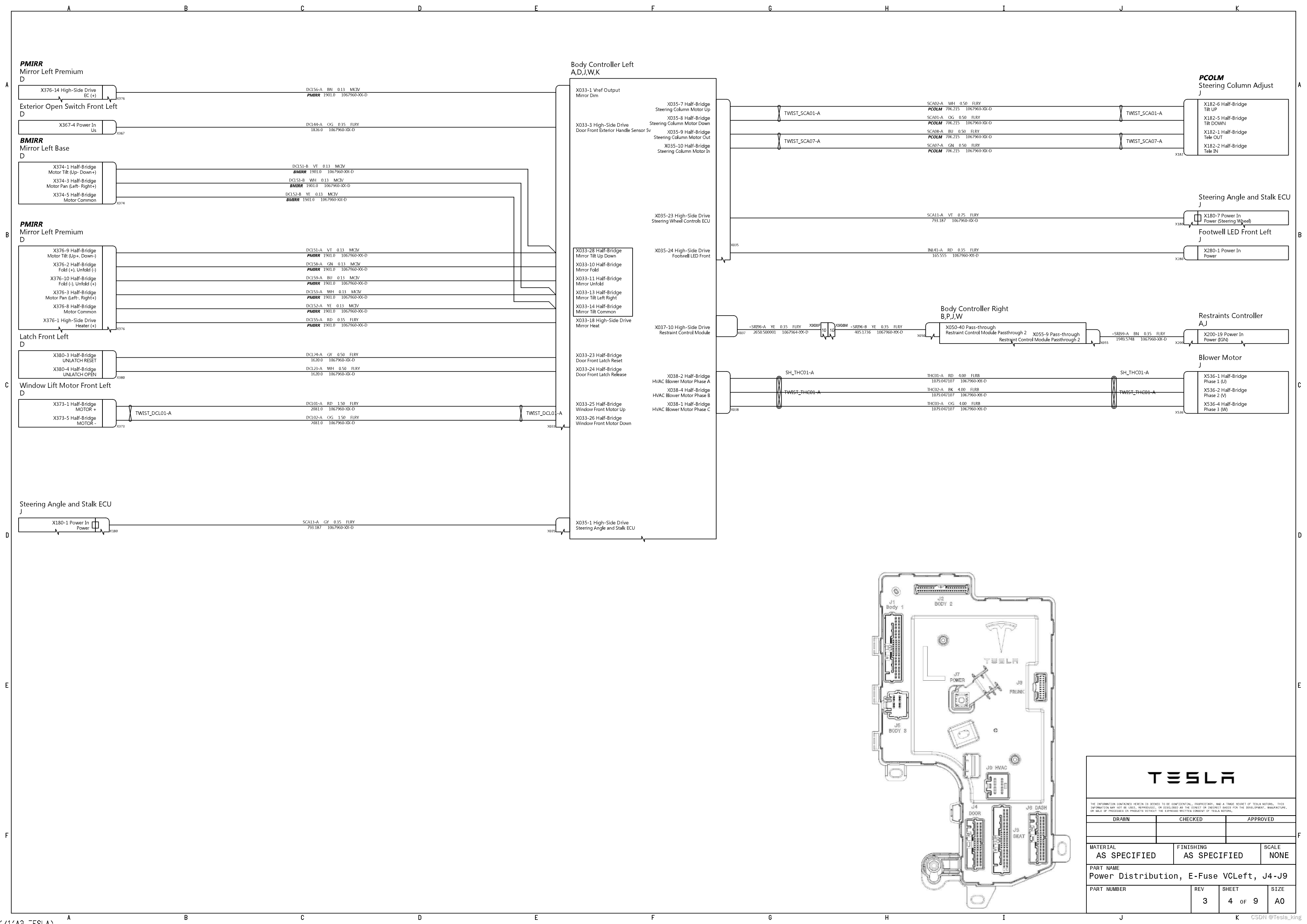Tesla model 3 Schematic Diagram serialize（34/40）-CSDN博客