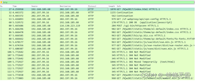 Hnu计算机网络实验1（2021级） 应用协议与数据包分析实验使用wireshark实验1熟悉woreshark使用 Csdn博客