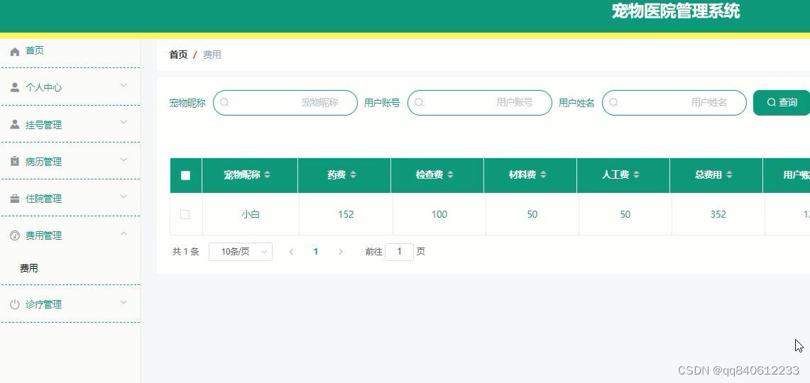 Pythonvue宠物医院挂号病历管理系统77h83 Csdn博客