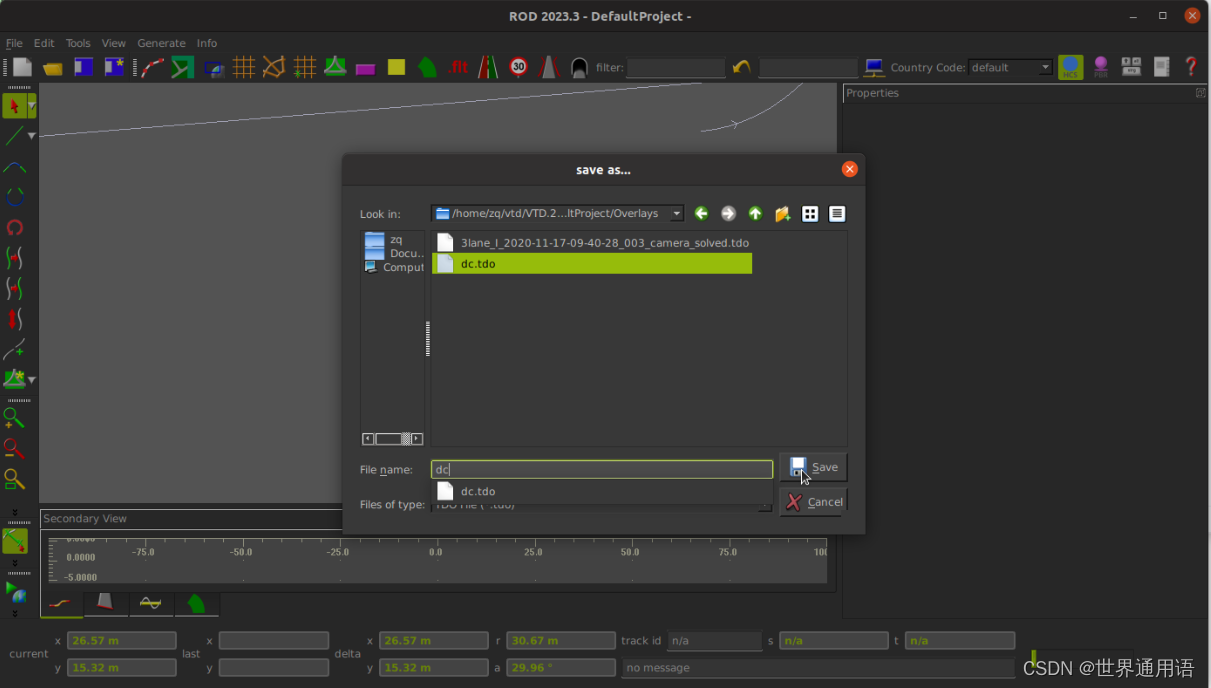 VTD仿真平台导入openDRIVE地图_vtd导入地图-CSDN博客