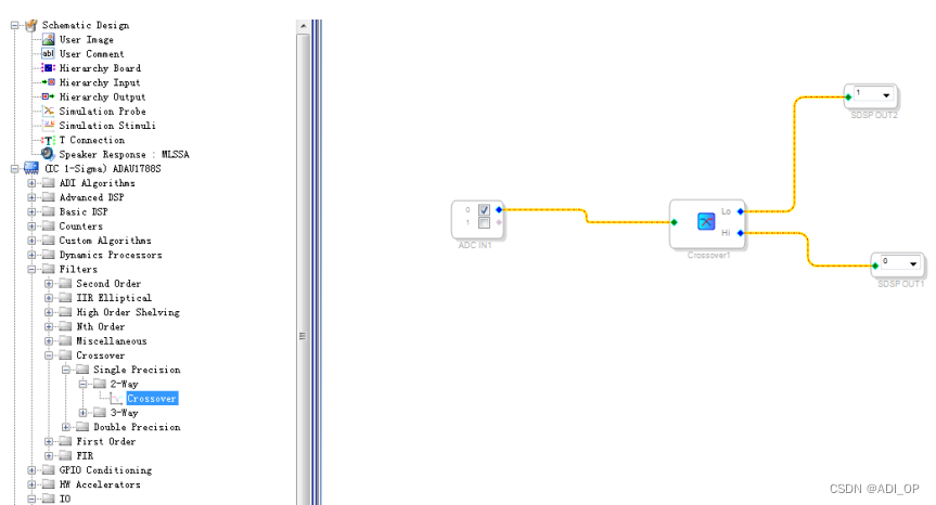 手把手教你使用ADI的音频DSP：ADAU1788的进阶例程3_adi 超低音dsp方案-CSDN博客