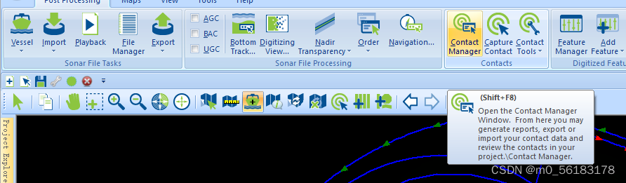 sonarwiz 6关于侧扫声呐数据的一些基础操作-CSDN博客