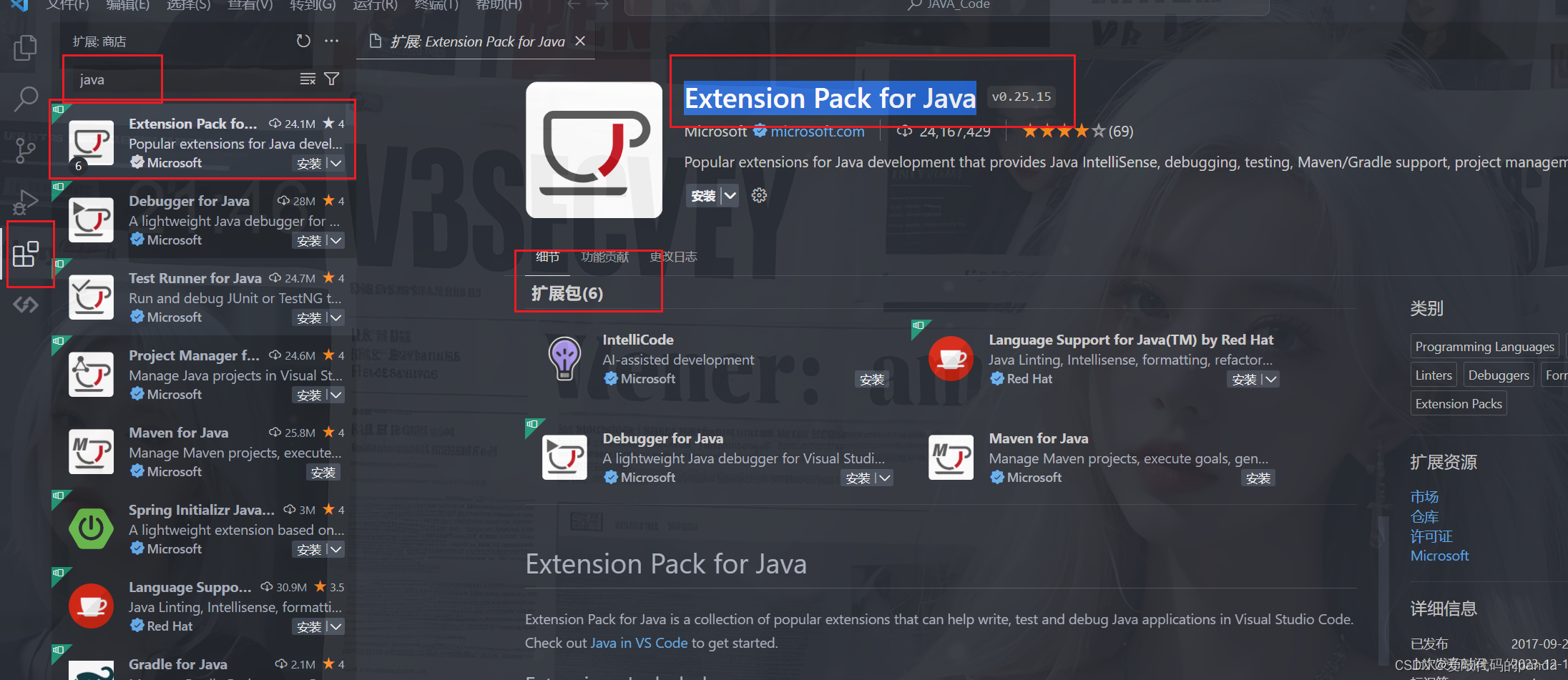 VSCode配置JAVA环境_vscode jdk21-CSDN博客