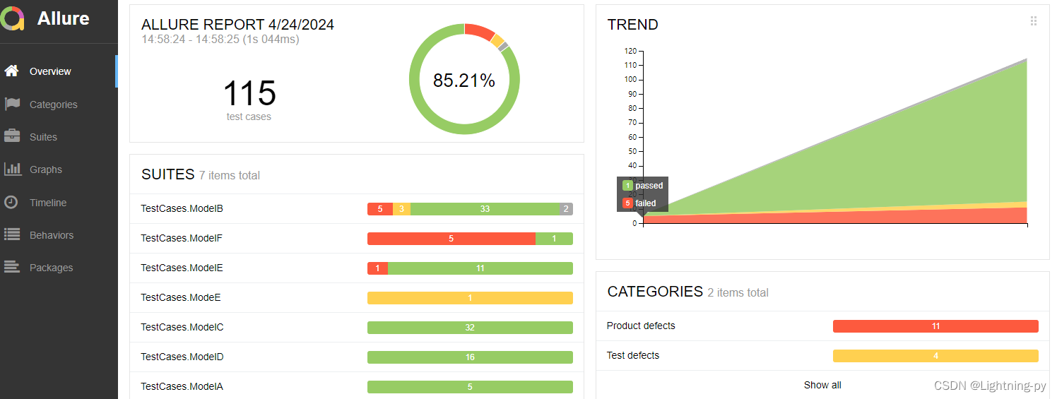 Allure报告显示TREND和History内容_allure trend-CSDN博客