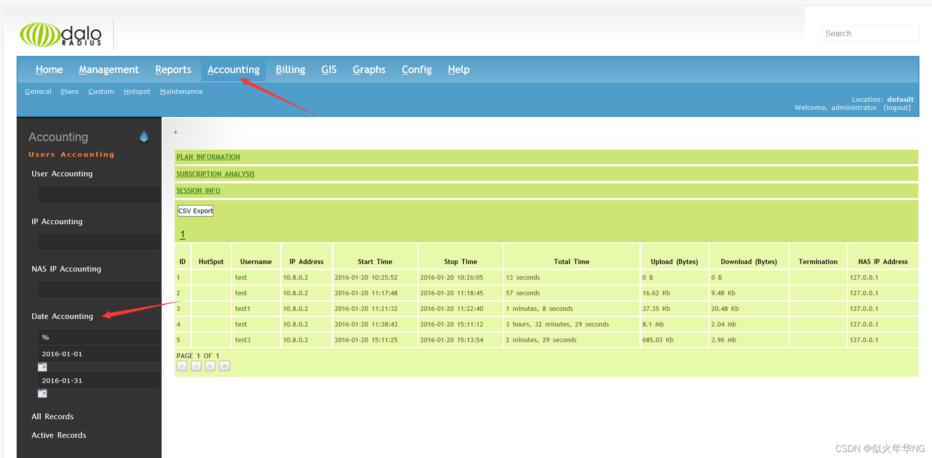 使用daloRADIUS Web管理Radius服务器_daloradius教程-CSDN博客