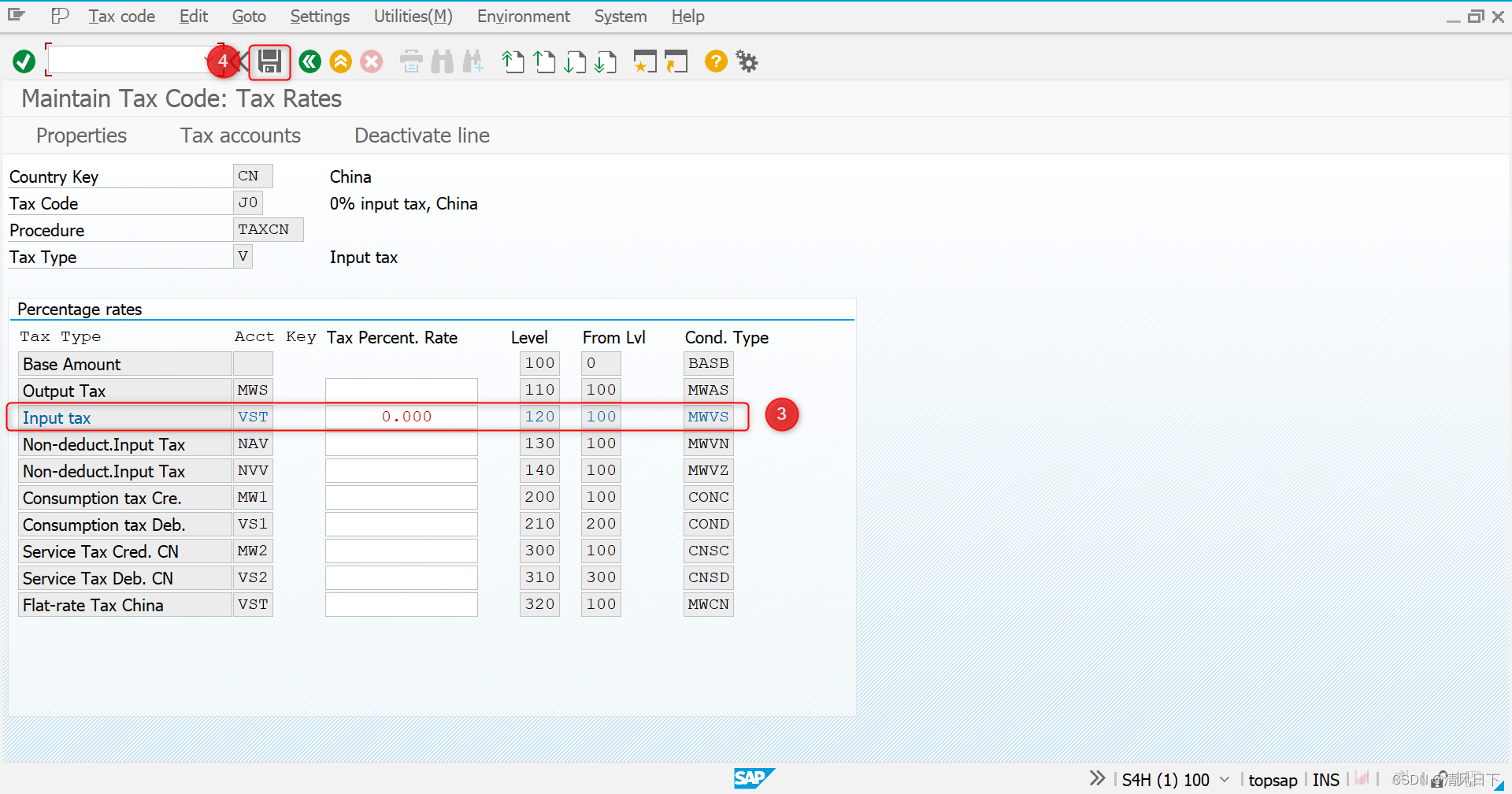 19 FI配置-财务会计-定义销售/采购税代码(Define Tax Codes for Sales and Purchases)_sap税码 ...