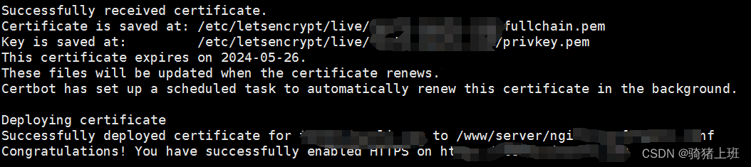 【运维、HTTPS、SSL】使用Certbot的standalone 模式在Nginx下安装免费SSL 证书，完美实现证书自由_certbot standalone-CSDN博客